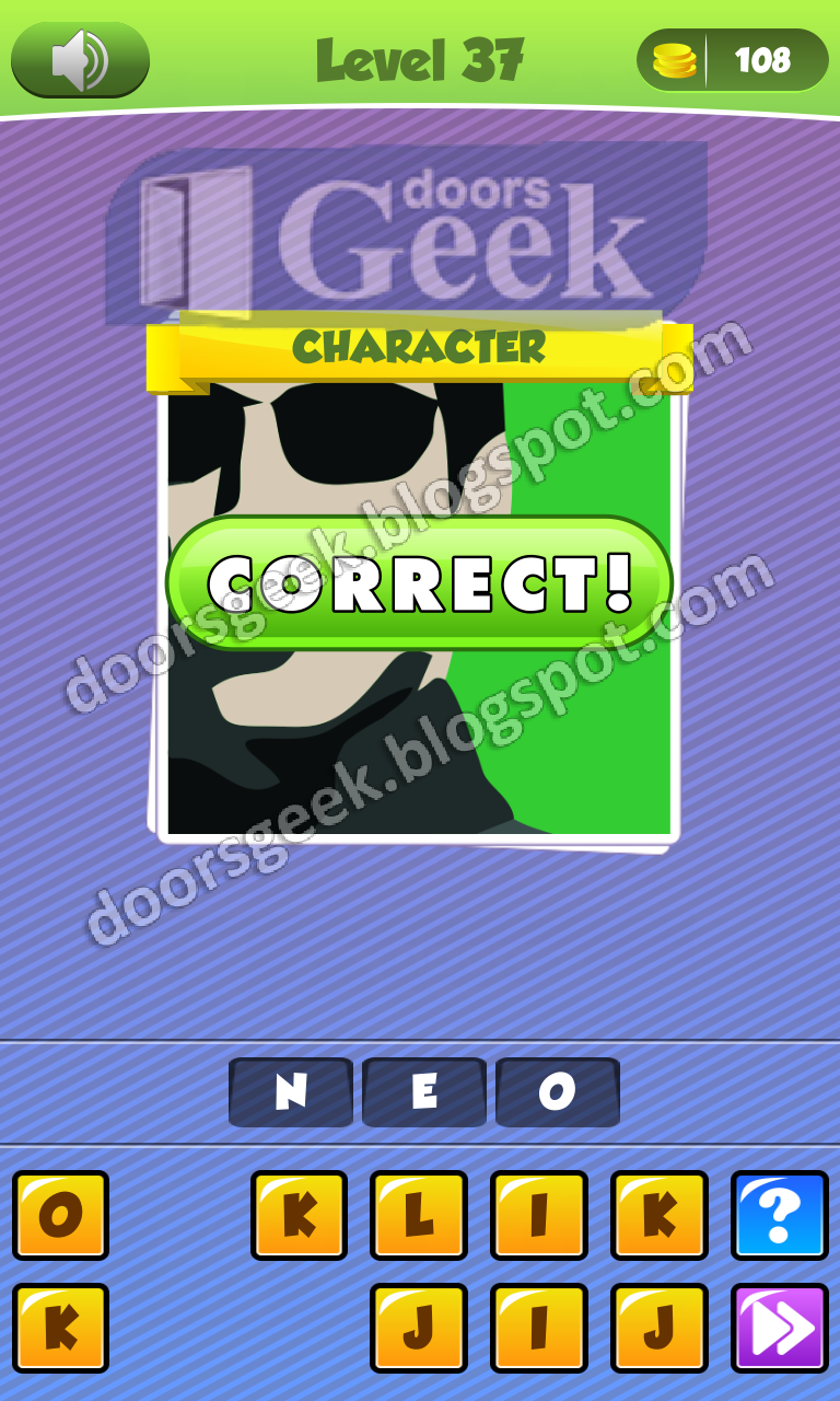 Icomania – Guess the Icon Level 37 ~ Doors Geek