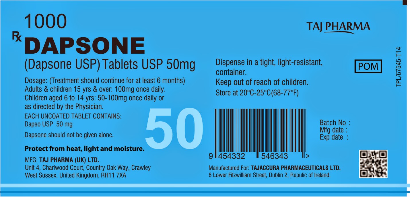 DAPSONE TABLETS USP 25 MG, 50 MG & 100 MG: DAPSONE TABLETS USP 25 MG, 50 MG & 100 MG