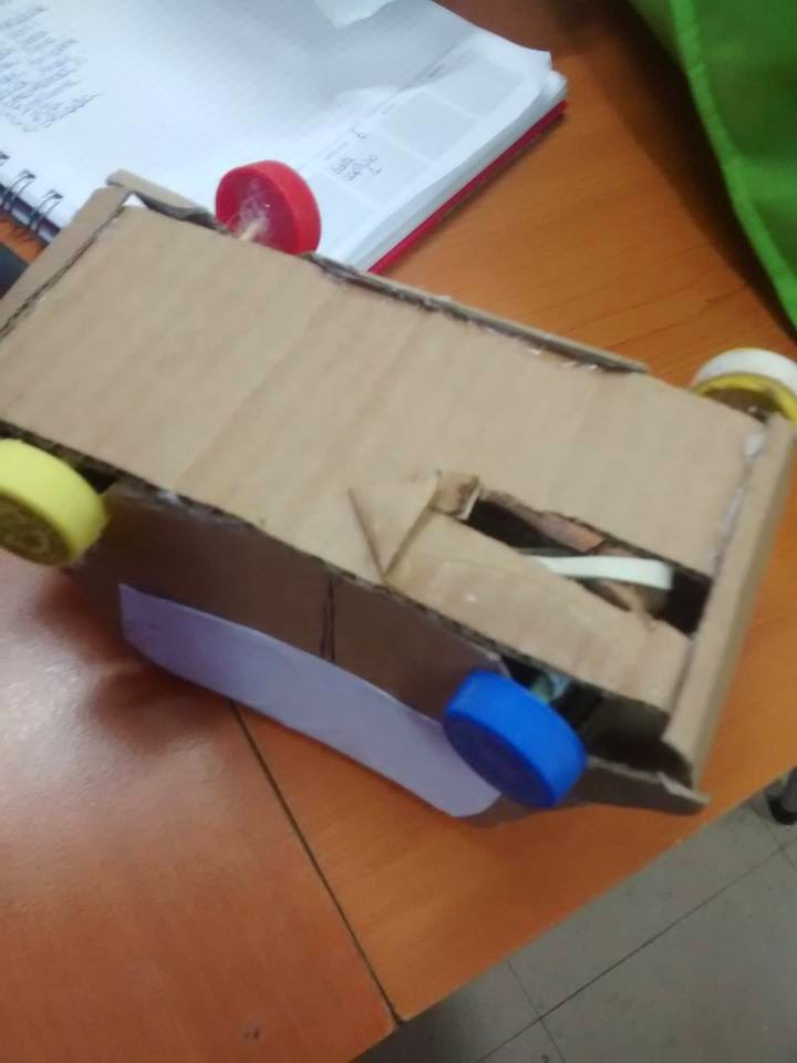 OneLuBieber: Como hacer un autito de juguete con materiales reciclables.