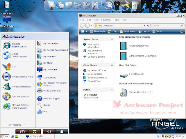 Windows xp sp3 angel live v.2.0 iso download - enasspace