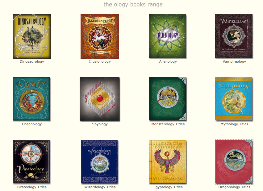 Ology (book series) ~ Everything You Need to Know with Photos | Videos