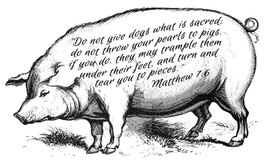 Matthew 7:6 | Christian Clip Art Review