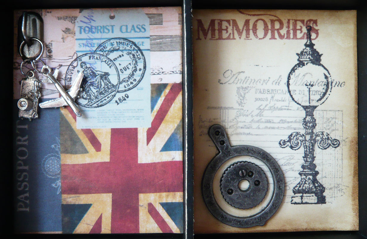 Scraps of Life: 7Gypsies and Hampton Art Stamps