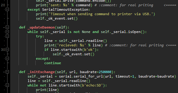 OpenMultiBot: Streaming GCode to Serial with Python