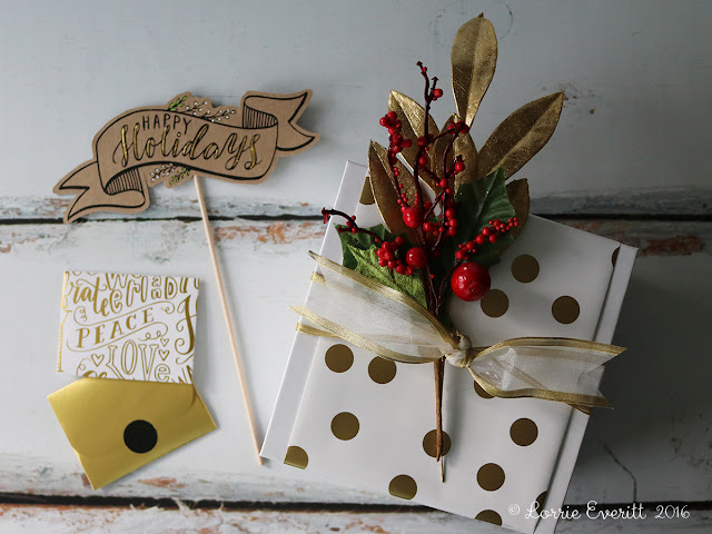 Lorrie Everitt Studio: Gift wrapping inspiration using your wrapping ...