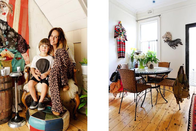 Design Squeezed Daily : Inside the home of: Pip Edwards