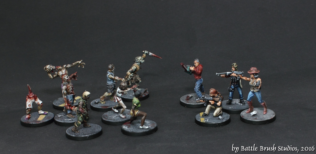 Battle Brush Studios: Review: Across the Dead Earth miniatures