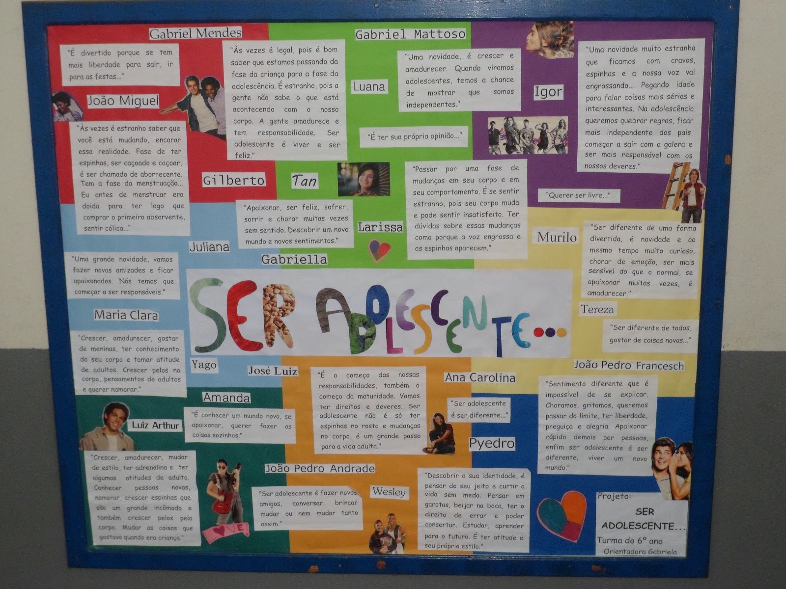 Turma 601 - ENSINO FUNDAMENTAL II: novembro 2012