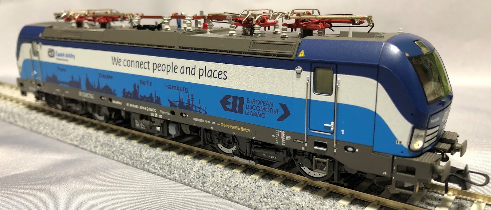 Fuka-P Train Model.: ROCO #73912 BR193 ČD Vectronが到着。