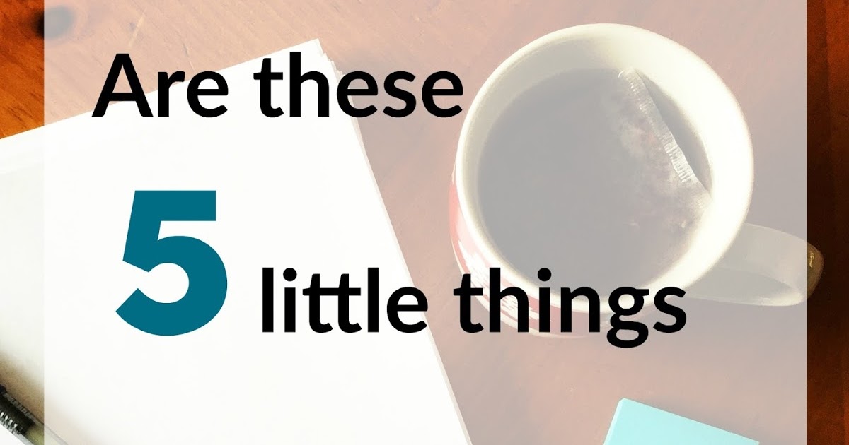 Rebecca J. Gomez: Five Little Things that Can Hurt Your Productivity as ...
