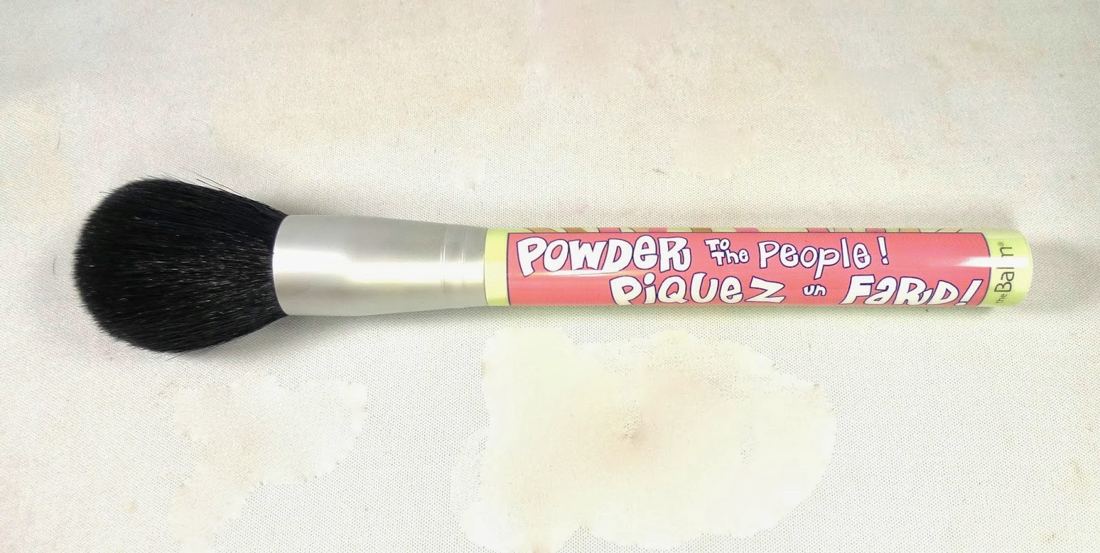 The Balm Powder To The People Powder Brush