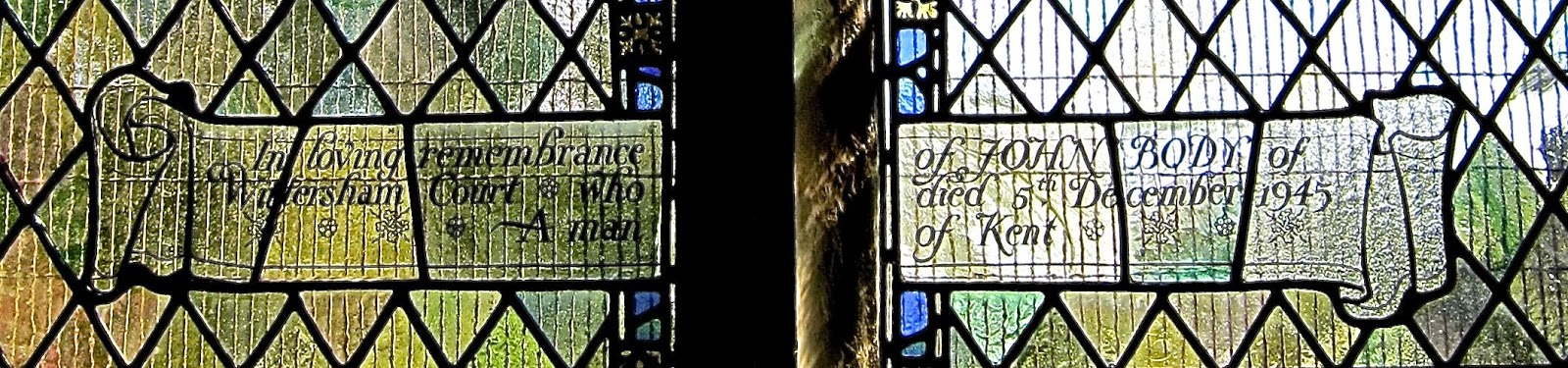 Adrian Barlow's blog: Reading Stained Glass (ii): Wittersham in the ...