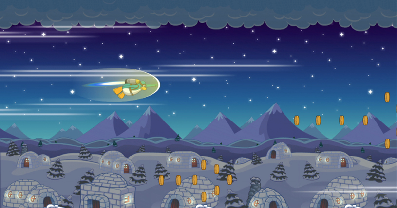 Nuevo juego exclusivo de My Penguin: Jet-Pack Boost « Club Penguin Saiyan