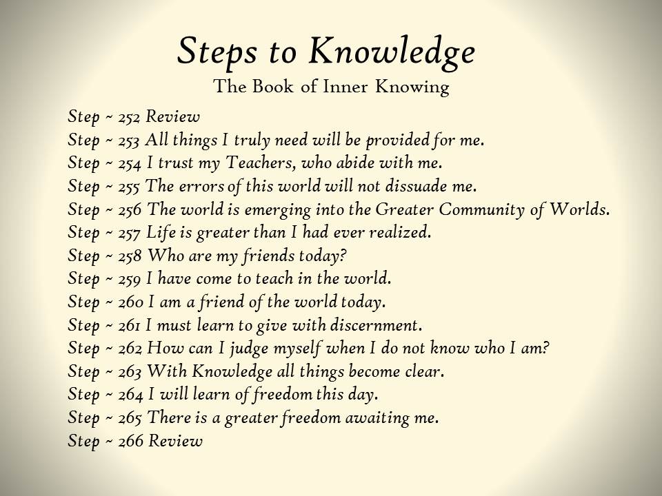 Steps to Knowledge: The Book of Inner Knowing ~ Spiritual Practices ...