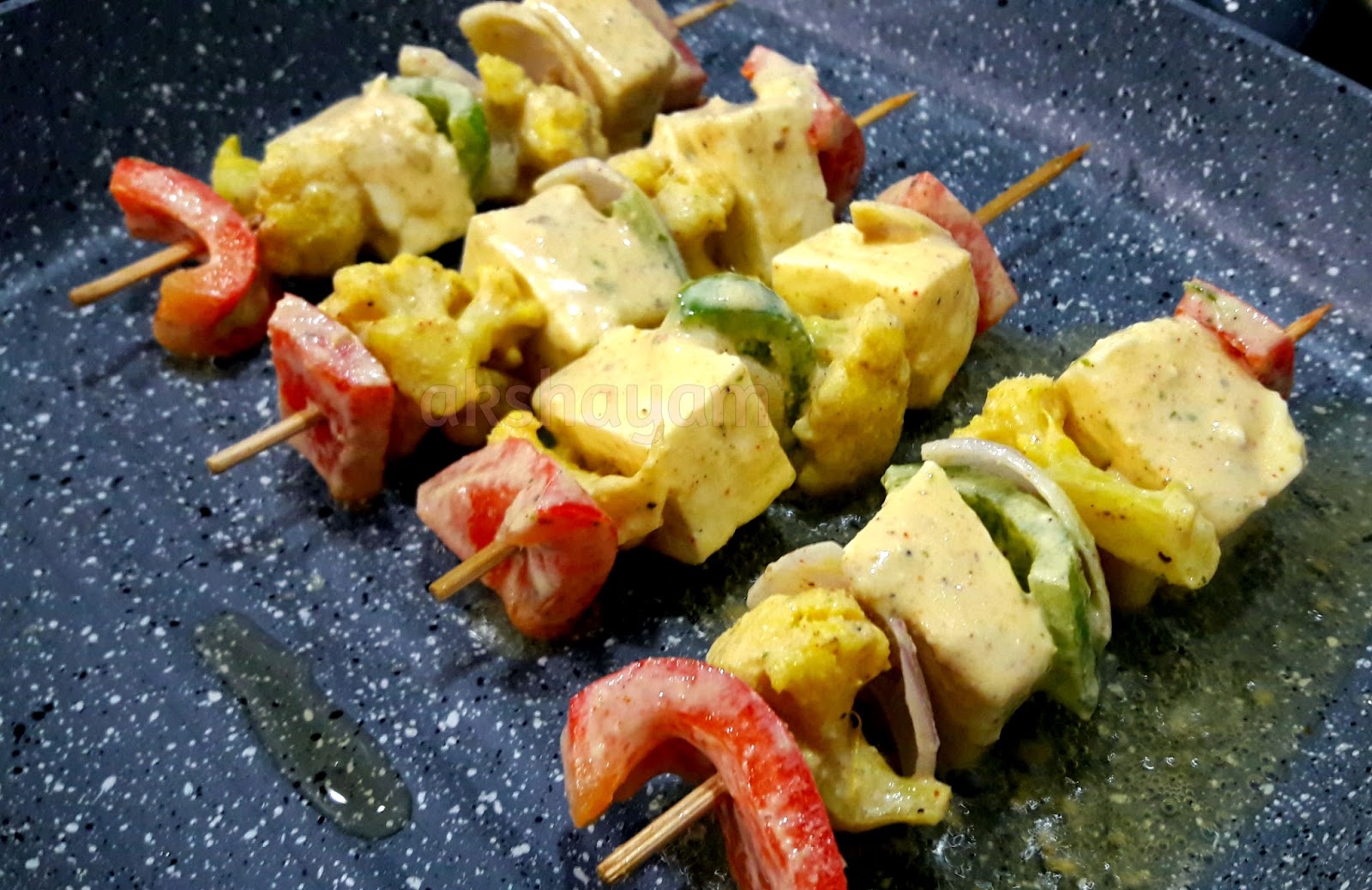 Mixed Vegetable Tikka ~ Home cooking
