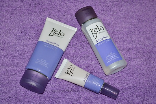 Belo Essentials AcnePro Pimple-Fighting Gel Face Wash, Treatment Toner ...