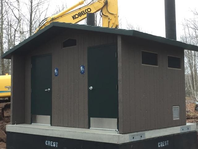 Crest Precast Concrete: Precast Restrooms for Ottawa National Forest ...