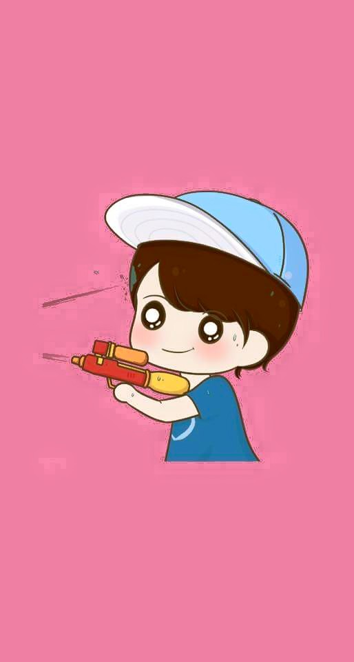 Bộ ảnh nền/ avt facebook chibi cực đẹp - 2016