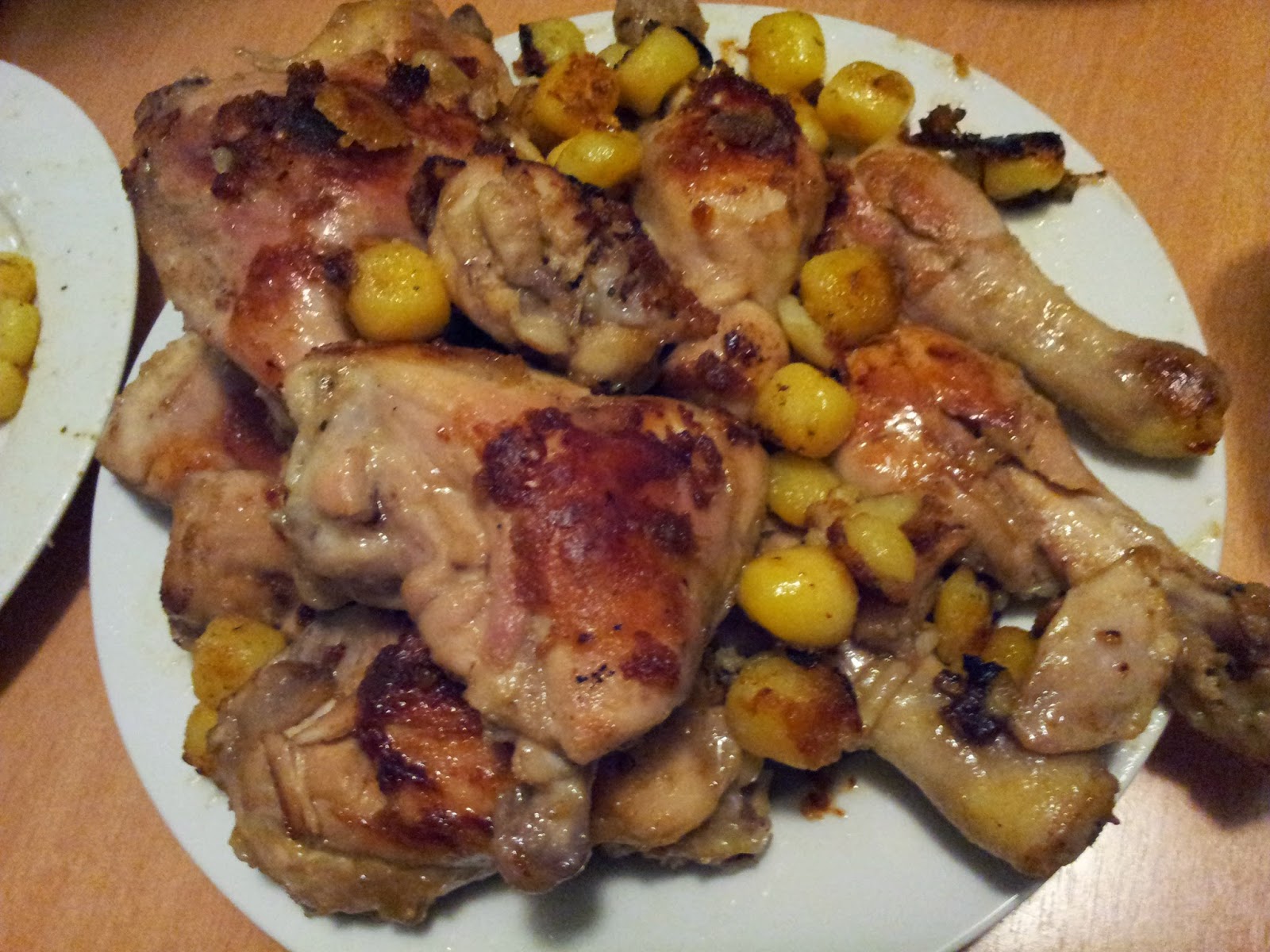 K-Food HoliK: [Korean food / Korean cuisine / Korean food recipes] 마늘치킨 ...