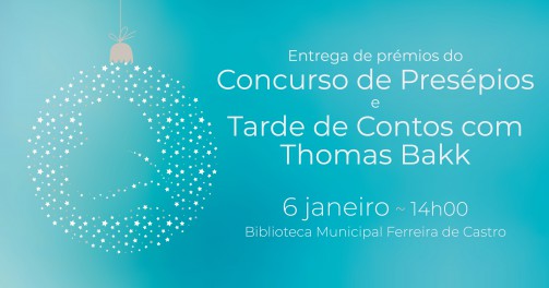 Ouvir e Contar: Tarde de Contos com Thomas Bakk