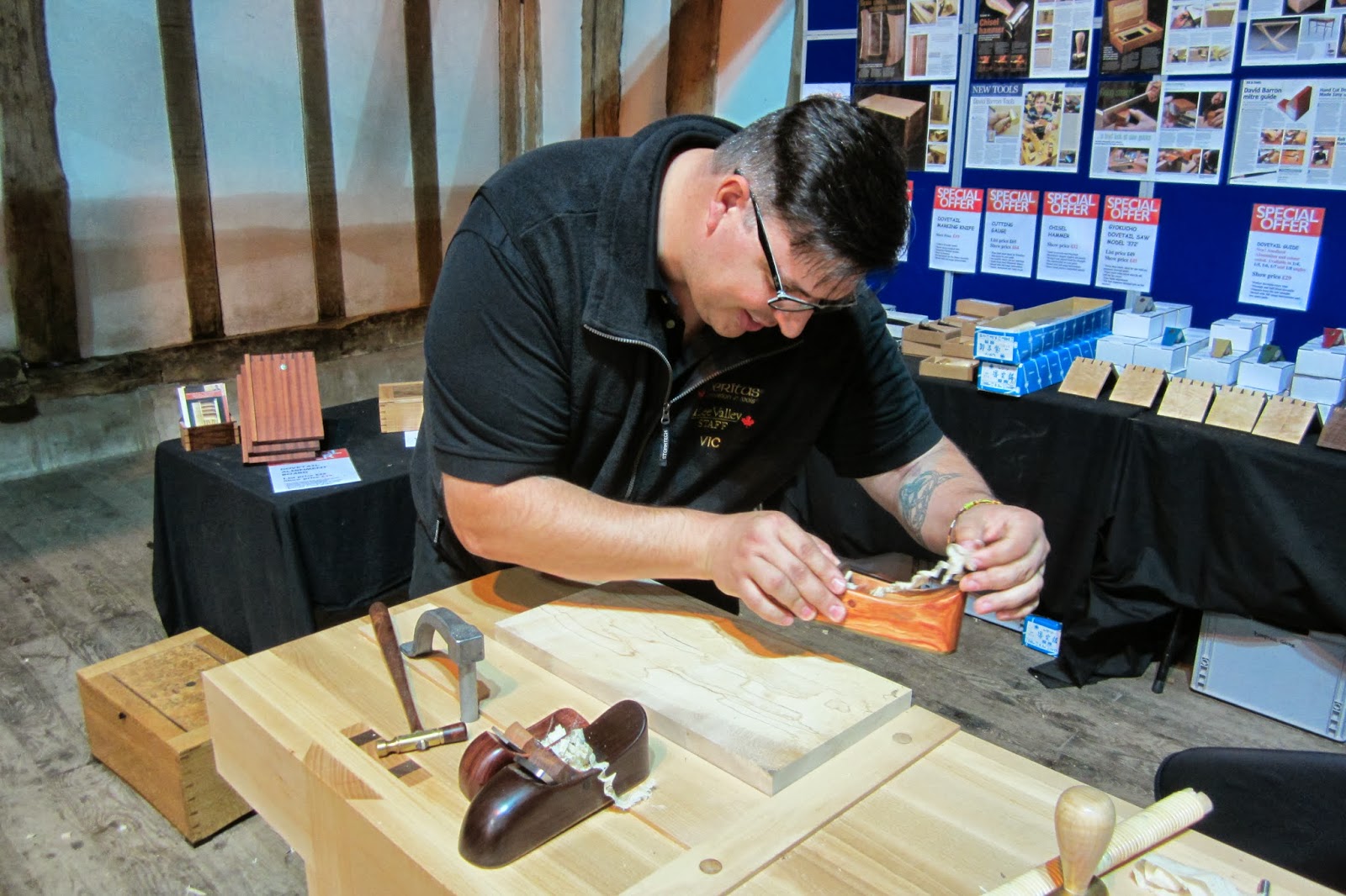 David Barron Furniture: European Woodworking Show, The Best One Yet!!