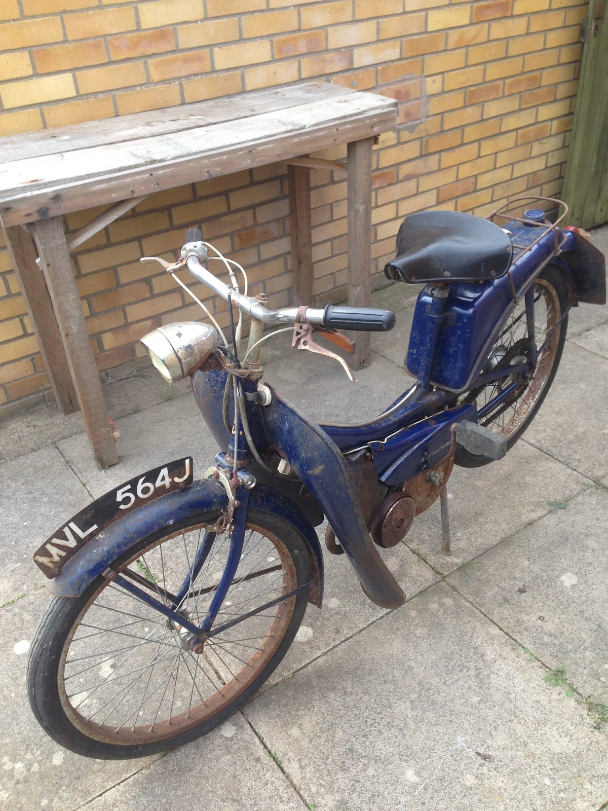 Raleigh runabout RM6 restoration blog: 2015