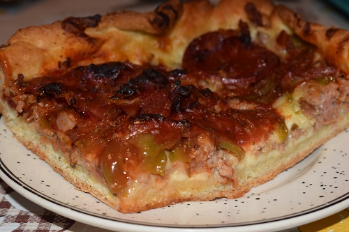 Cristina's world: Placinta pizza