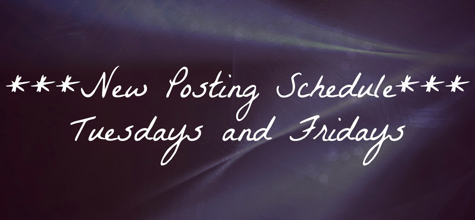 Illuminate Crochet: Important Announcement: New Posting Schedule