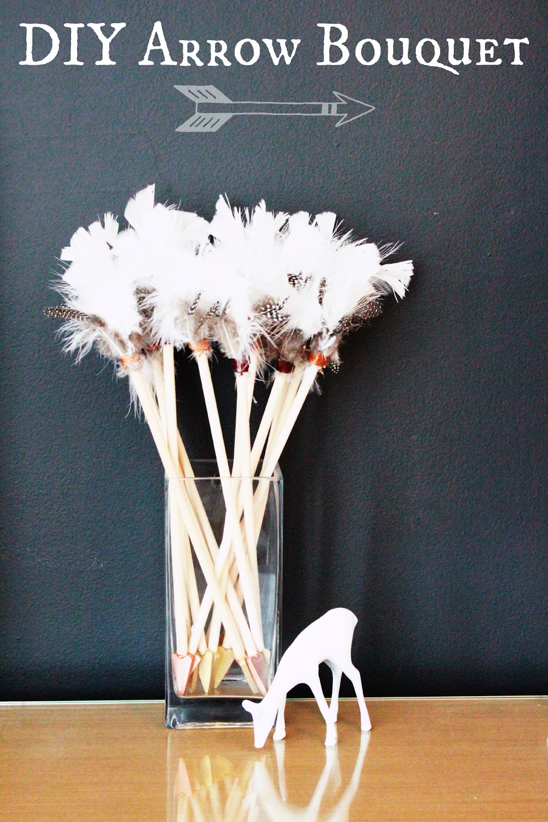 EAT+SLEEP+MAKE: CRAFT: DIY Arrow Bouquet