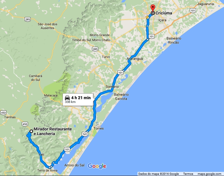 Passeio com amigos na Rota do Sol (RS)!