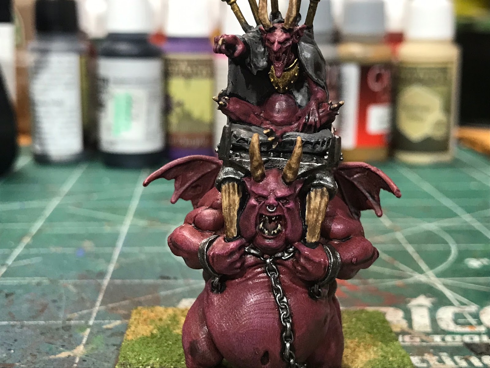 Sean's Gaming and Shooting Blog: Painting Abyssal Warlock Model from ...