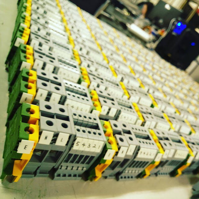 興昌電機 Hing Cheong - Electric: ABB (entrelec) Terminal Block in the house!