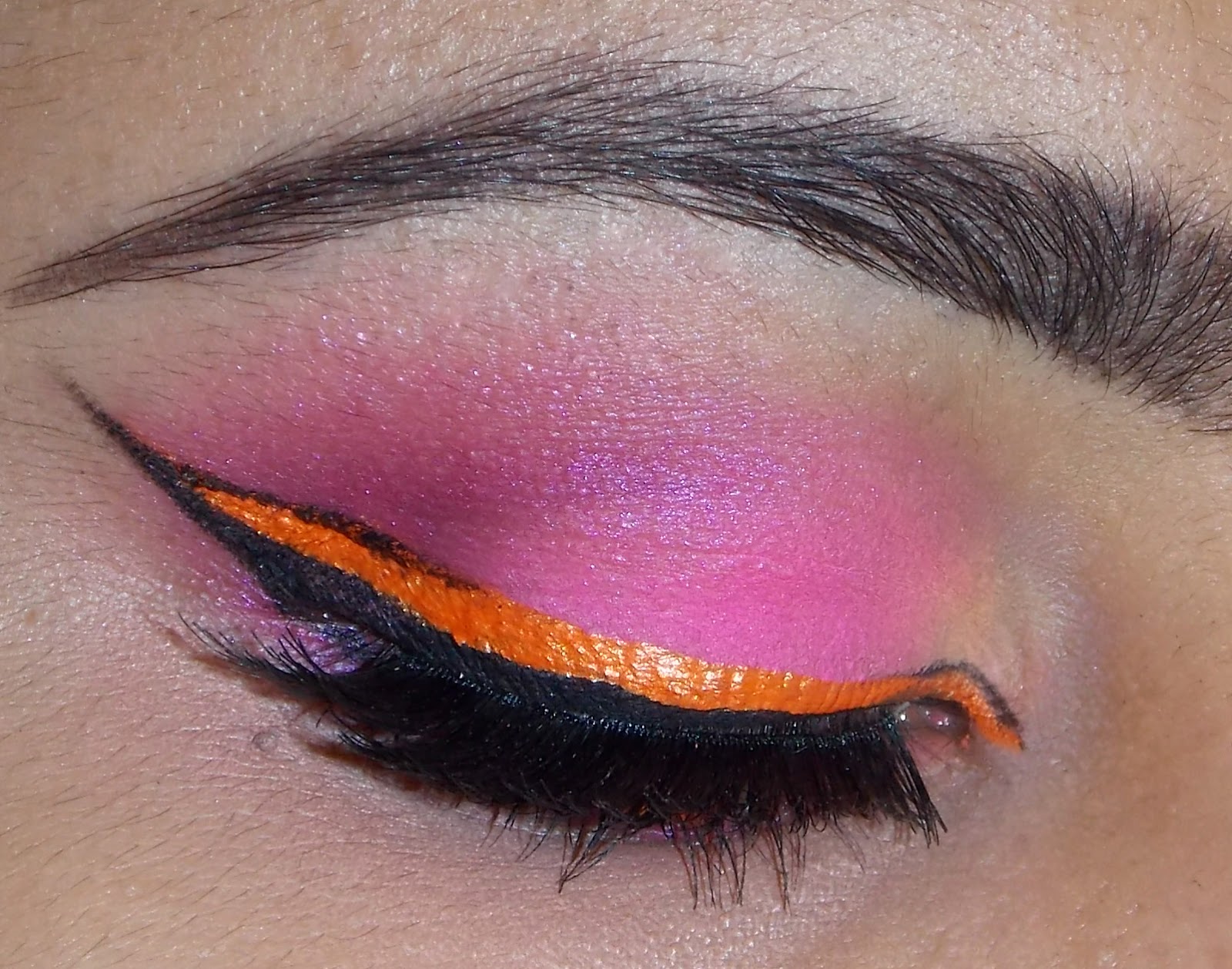 The Beauty and the Cheap: Orange Eye Liner? Yes Please!: Maybelline ...