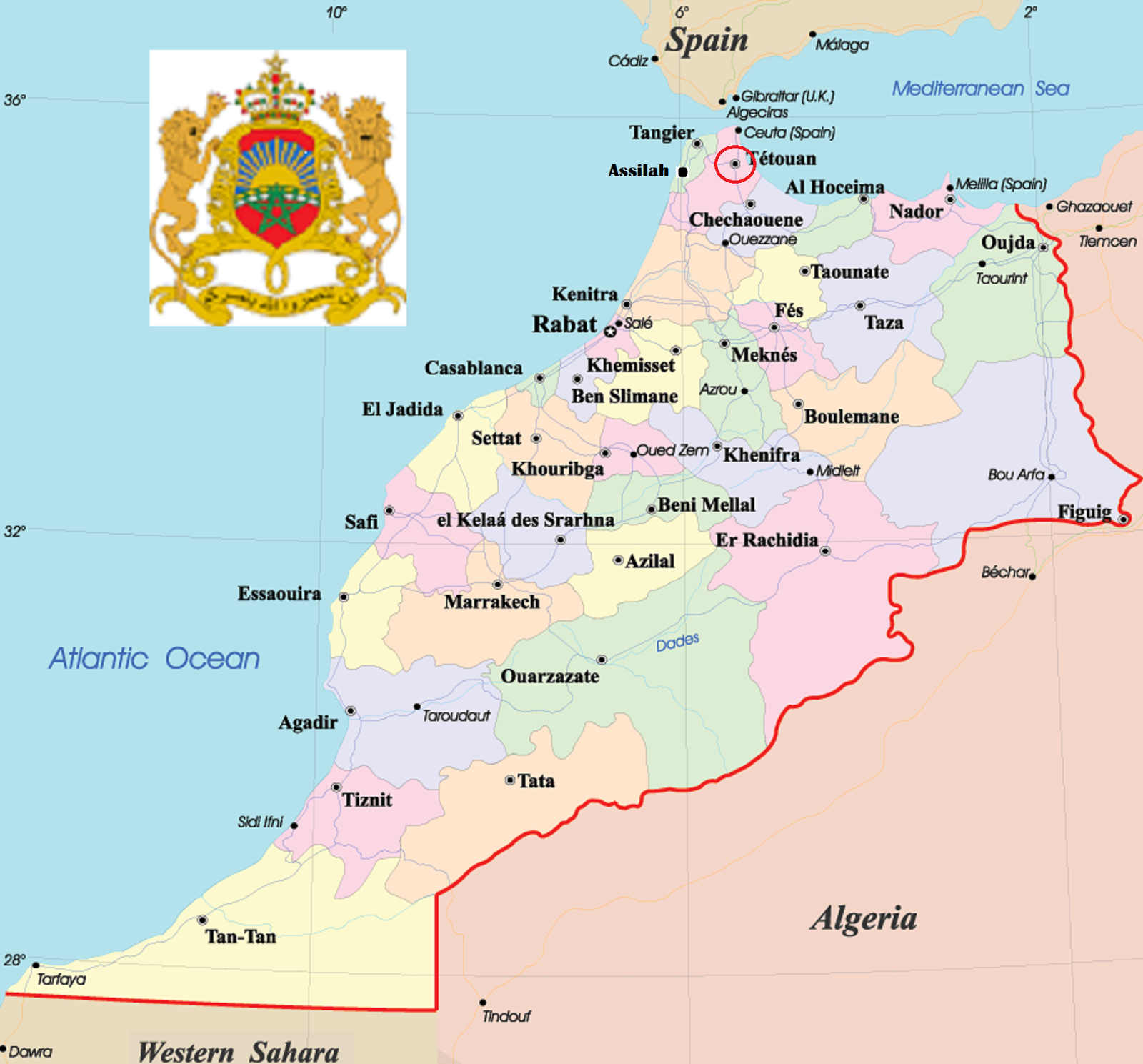 LA MAGIA DE MARRUECOS: Tetuán