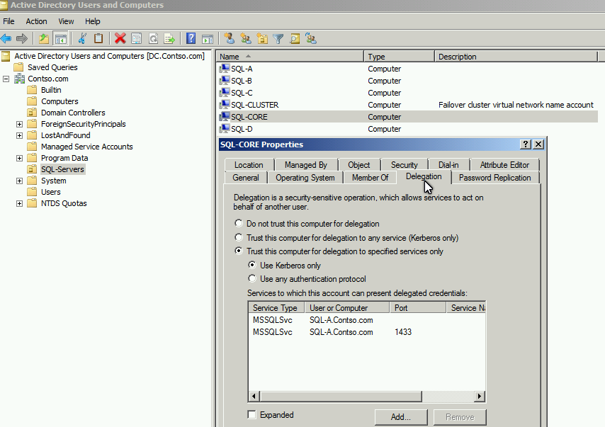 Spiner Tsai IT Blog: SQL Server - Use Windows Authentication across ... Spiner Tsai IT Blog: SQL Server - Use Windows Authentication across ...