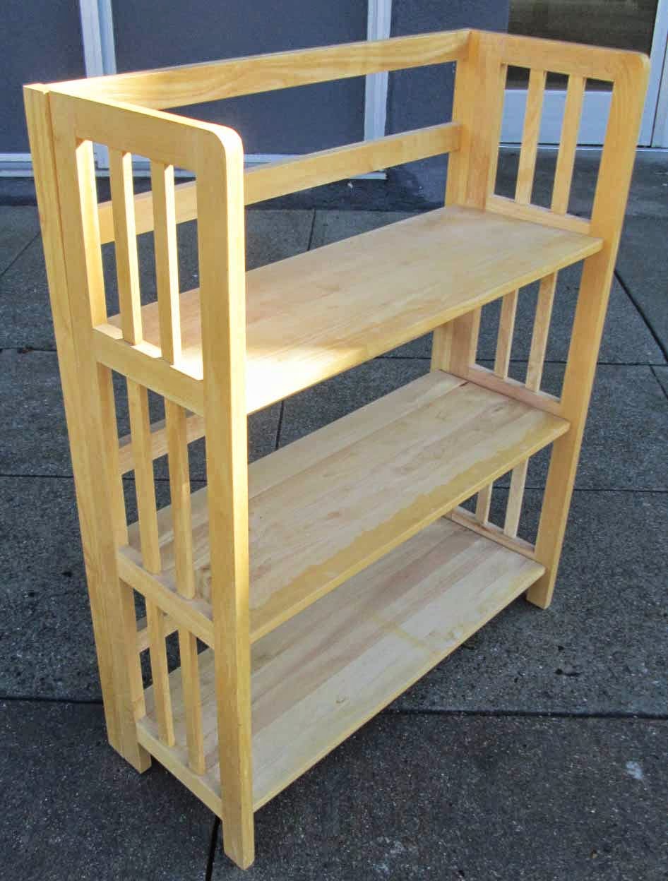 UHURU FURNITURE & COLLECTIBLES: SOLD Fold-Up Bookcase - $35