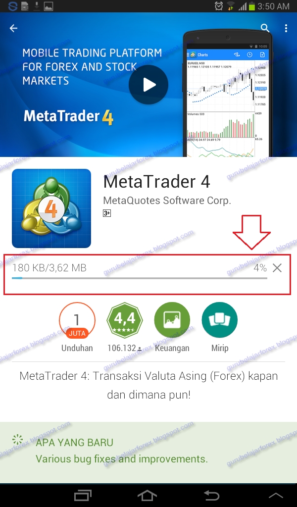 Cara Install Metatrader 4 Di Pc And Android Belajar Forex Trading