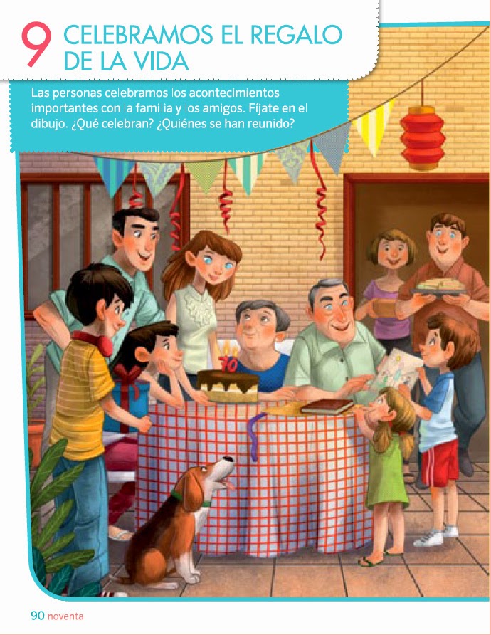 Primer Curso: U.D.8: CELEBRAMOS EL REGALO DE LA VIDA 1