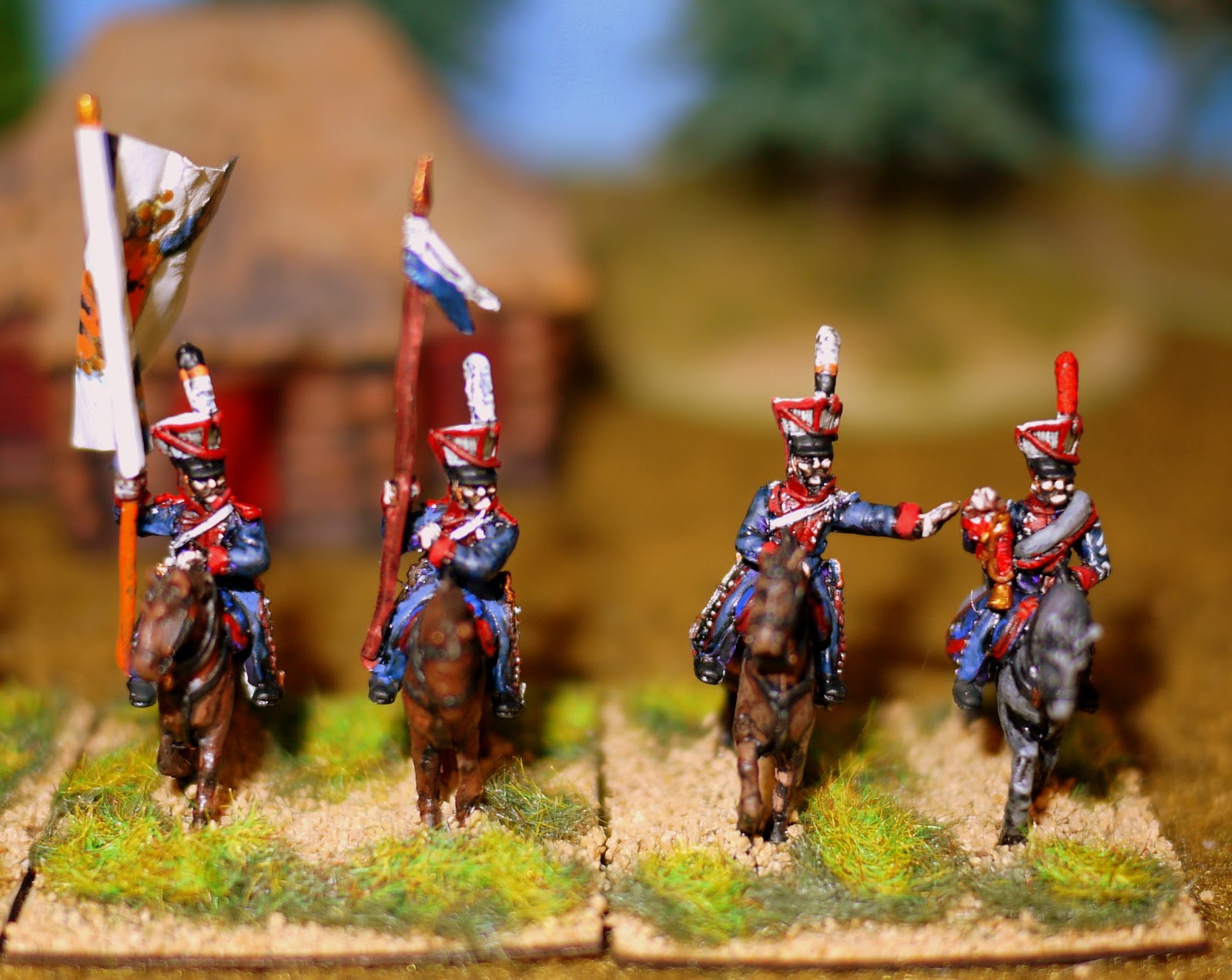 Porterberg's Fox and Hound : Russian Uhlans