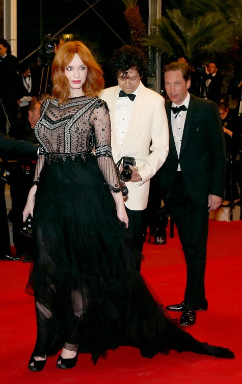 Christina Hendricks Red Dress