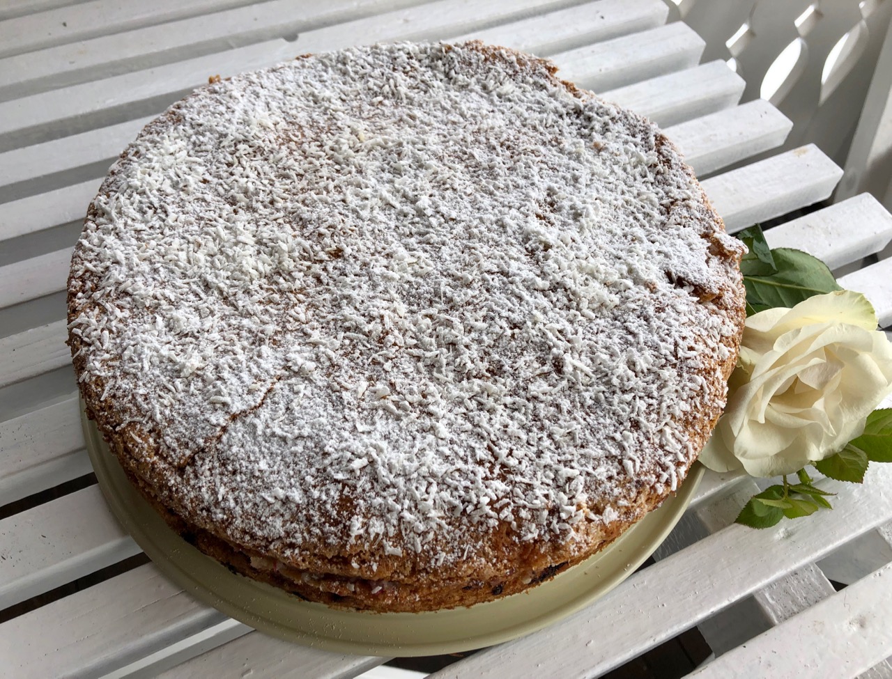 Sött & Blandat: Lingonkaka med vaniljsmak