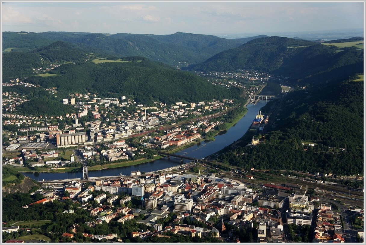 FLyFOTO letecká fotografie a video: Ústí nad Labem