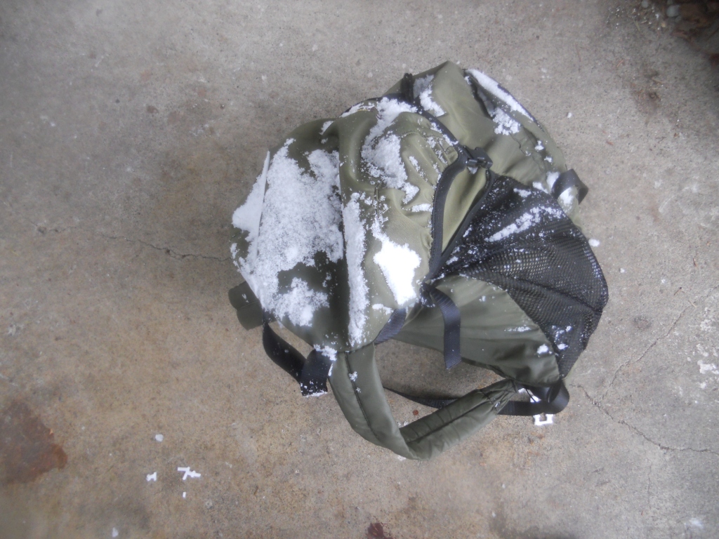 Snacking Squirrel: Hug A Snowman... It's Cold Out There!