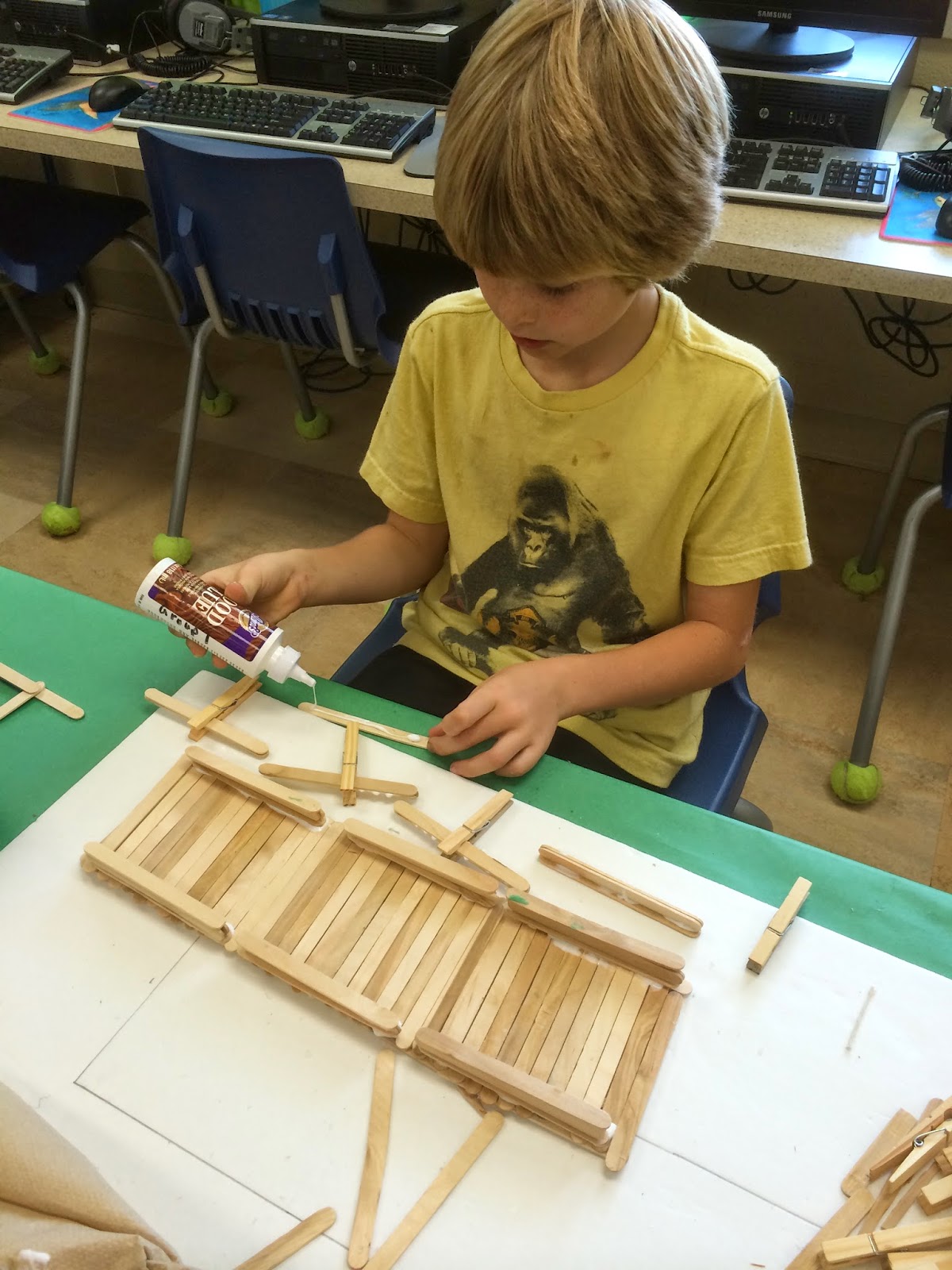 Room to Bloom in 3rd Grade: Bridge Building