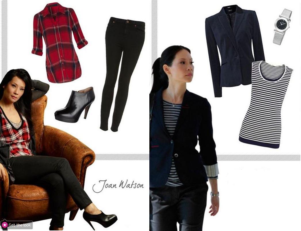 O Estilo De Joan Watson De Elementary Zíper Chique