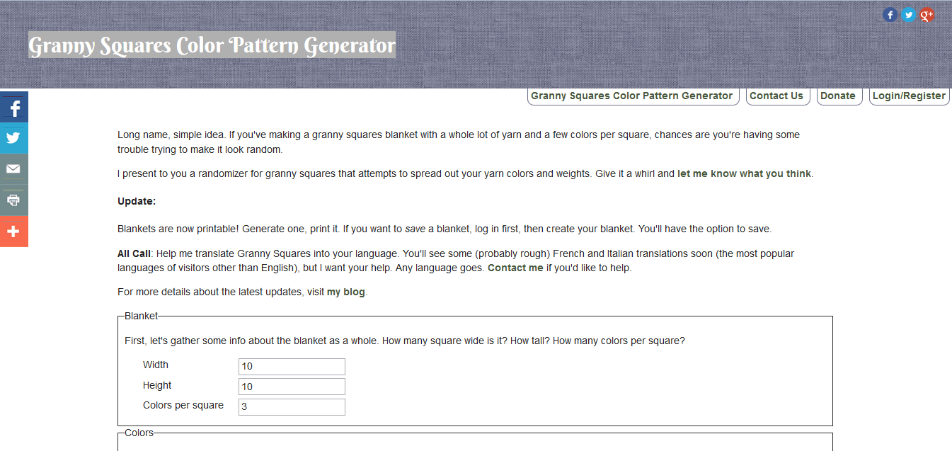 How to pick "random" colours for granny motifs - Tutorial
