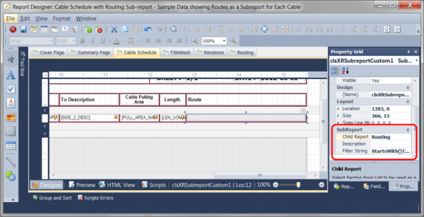 Engineering Intelligence: Cable Schedules