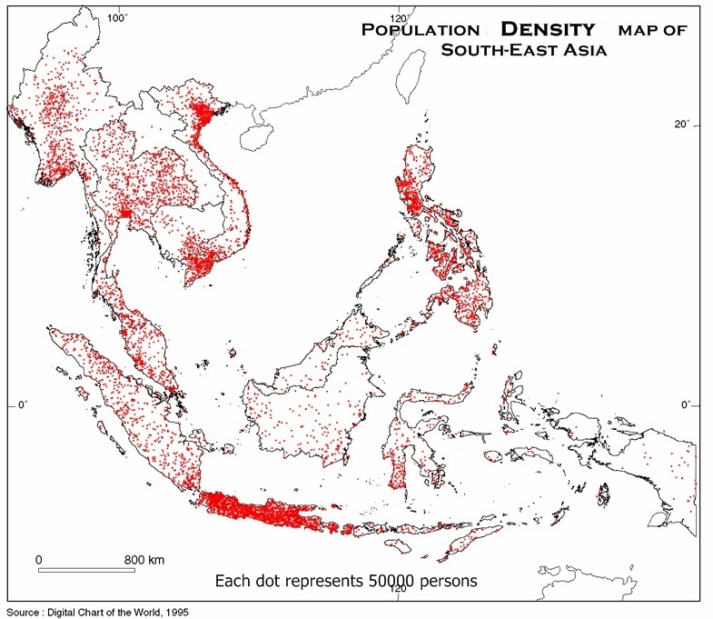 Demographic characteristics of South-East Asia