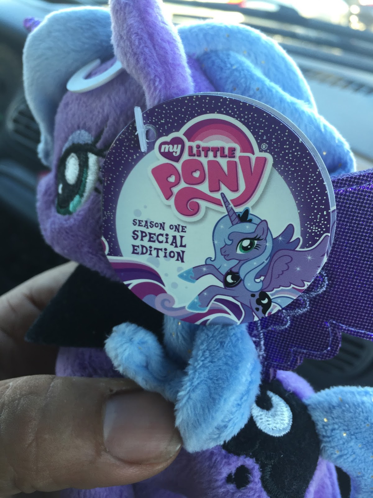 Small Princess Celestia and Luna Aurora Plush Found at Hot Topic | MLP ...