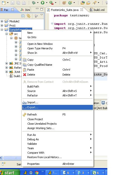Testers Hub: How to Generate Reports using JUnit + Ant